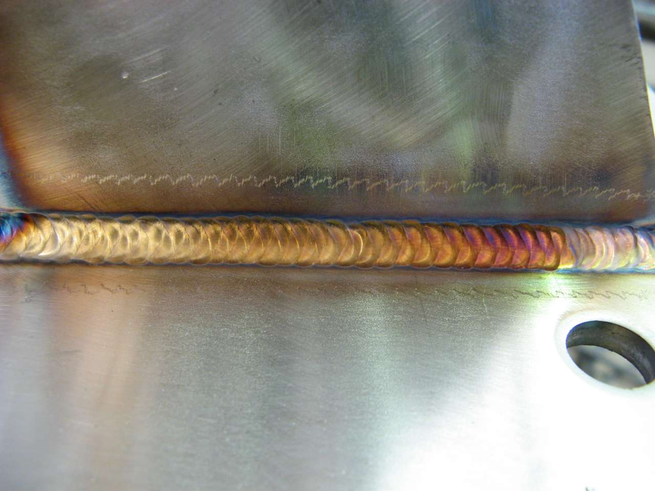 Some 1/4" Stainless Welds